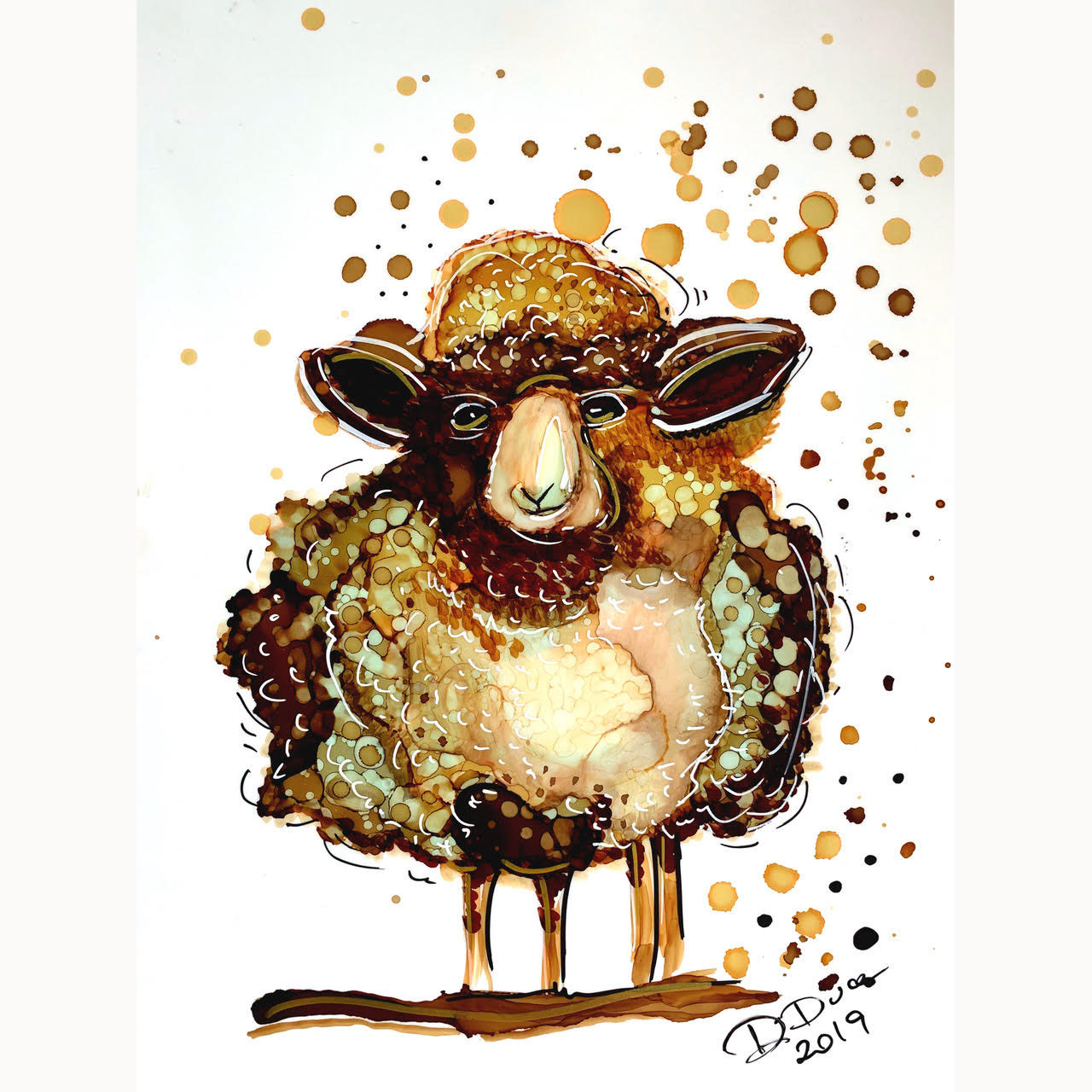 Whimsical Sheep - Artist Gift Gallery
