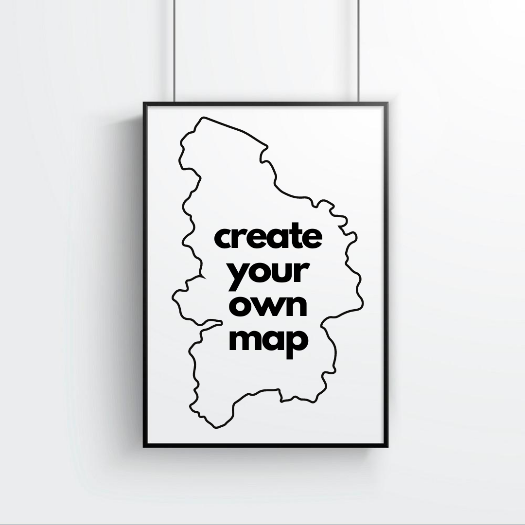 Create Your Own Map with Secret Hearts Artist Gift Gallery
